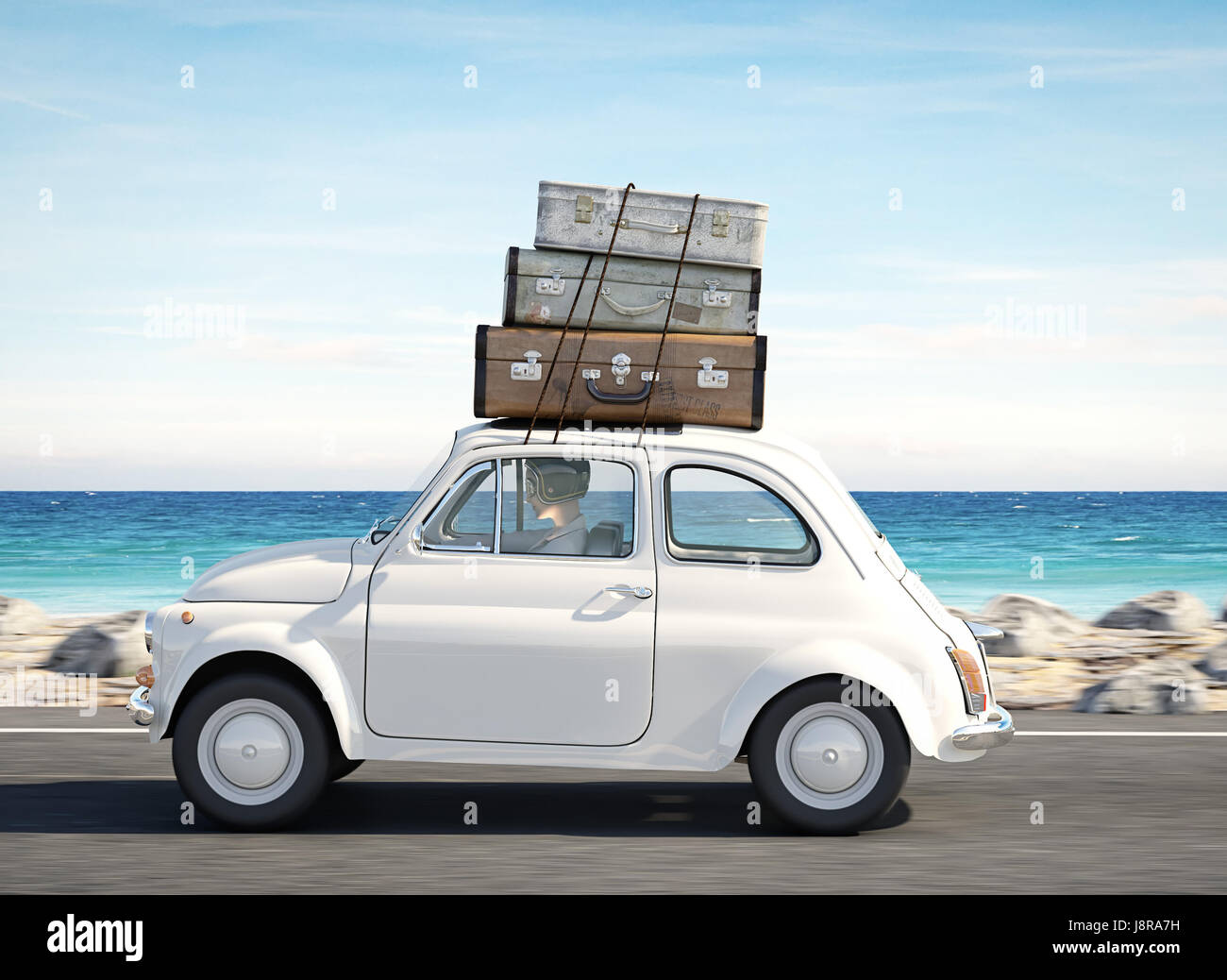vacations are coming. 3d rendering Stock Photo - Alamy