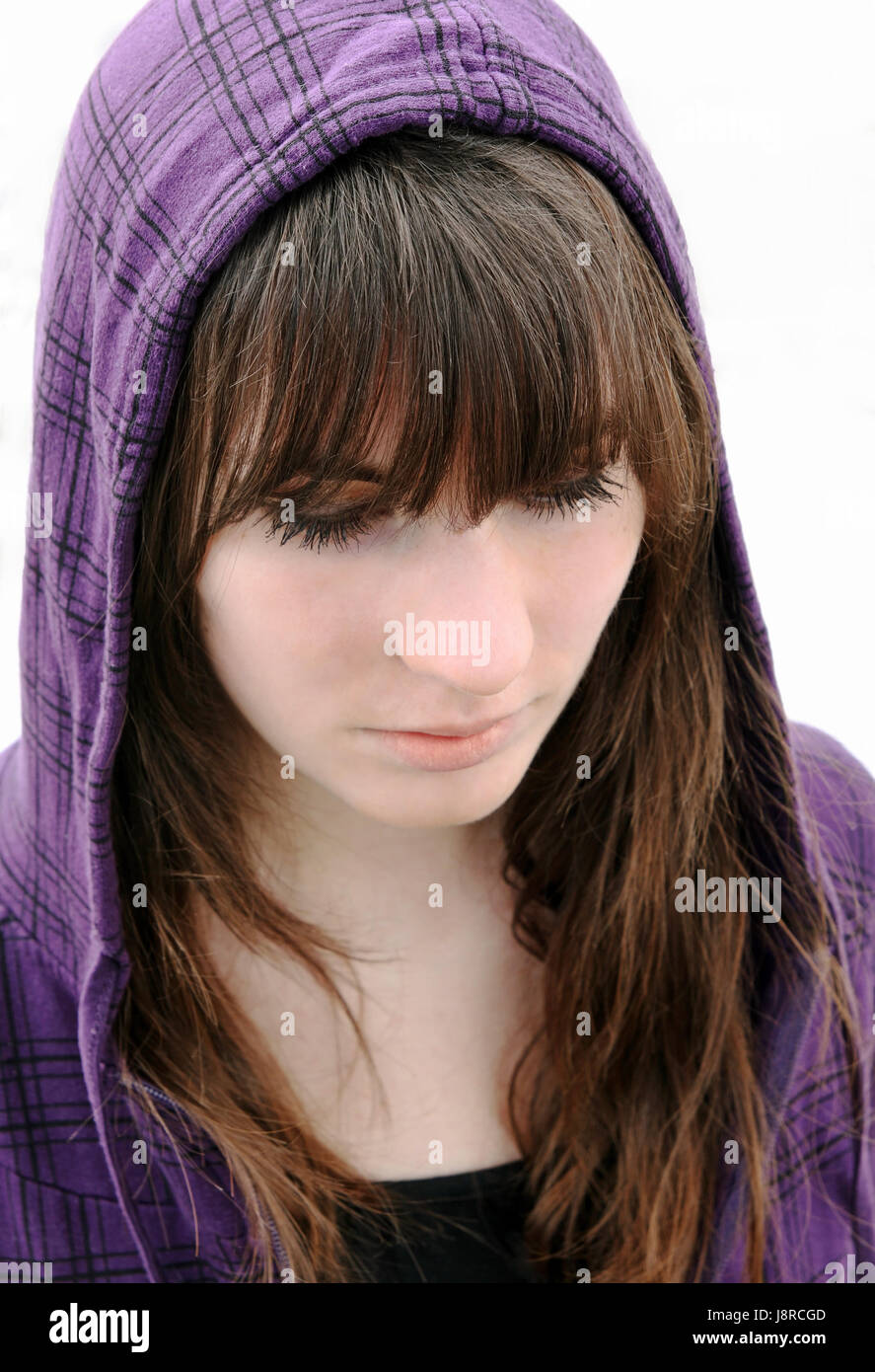 woman, meditative, sad, mourning, sorrow, dejected, depression ...