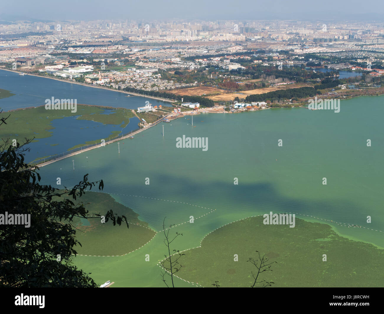 city, town, china, aerial perspective, city, town, townscape, sight ...