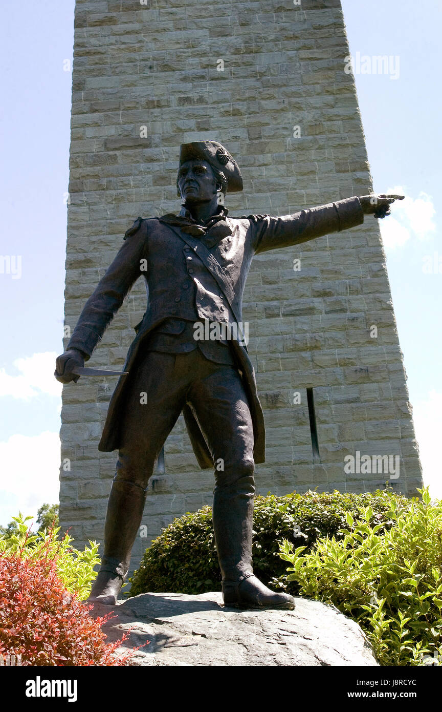 Brigadere General John Stark of the Battle for Bennington (8/1777 Stock ...