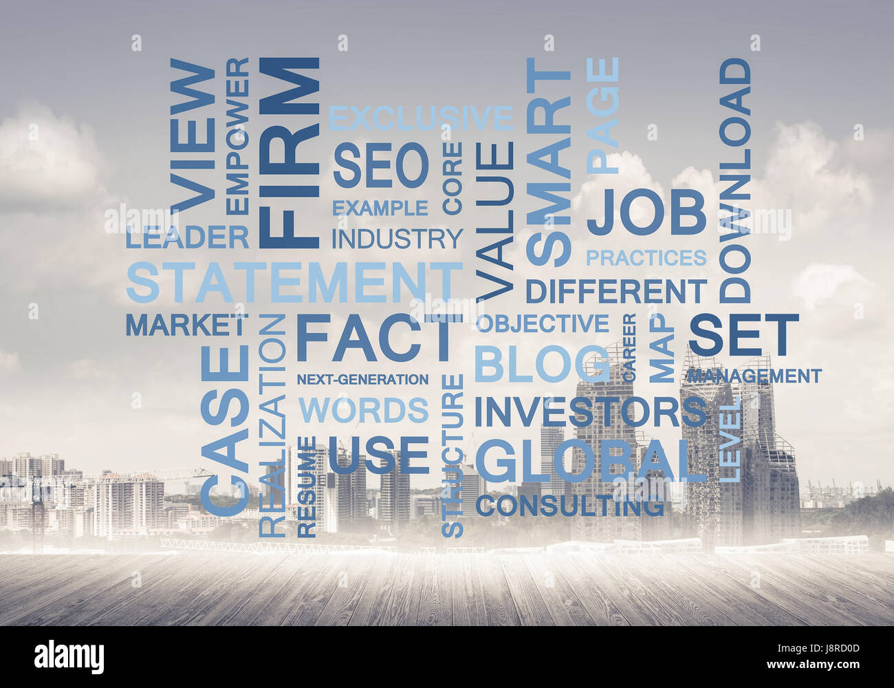 Business conceptual words as keys to success and company growth Stock ...