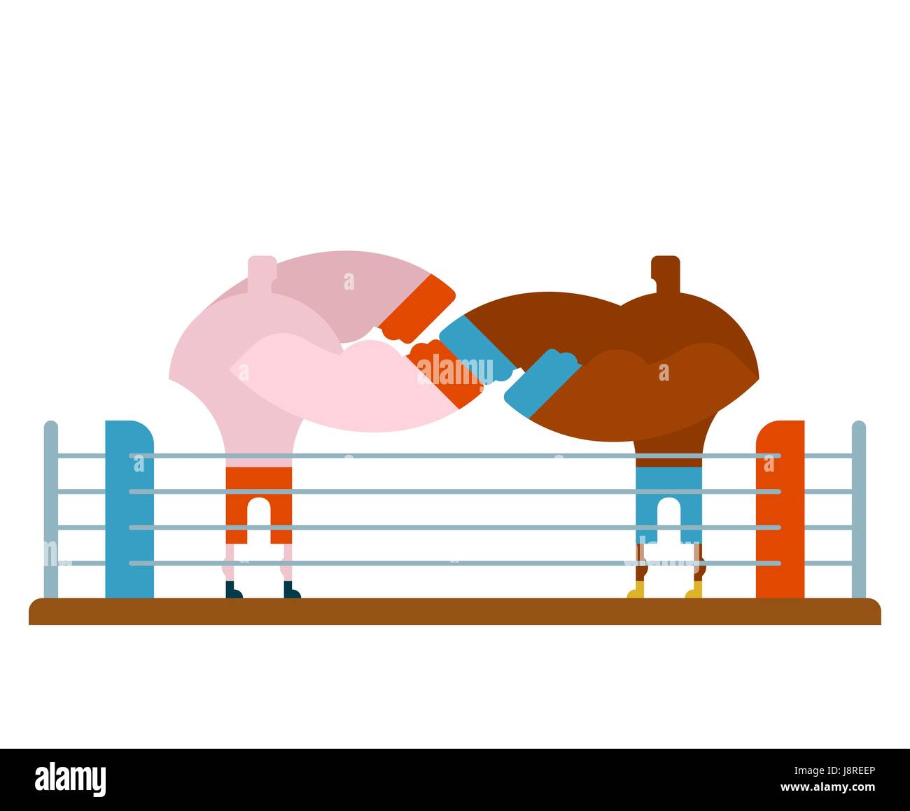 Boxing ring strength action challenge competition boxer boxing glove ...