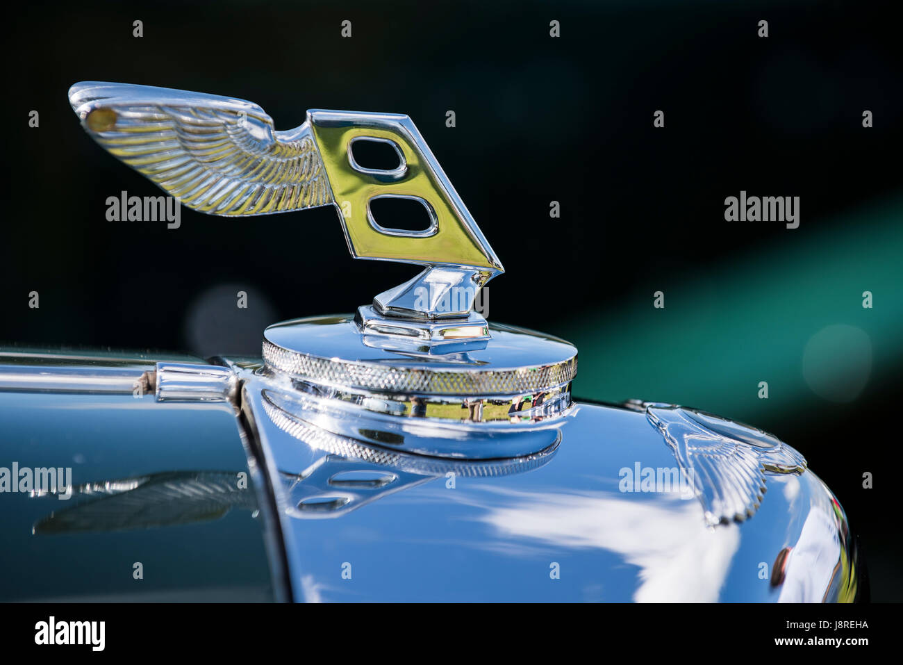 Bentley tourer bonnet mascot Stock Photo - Alamy
