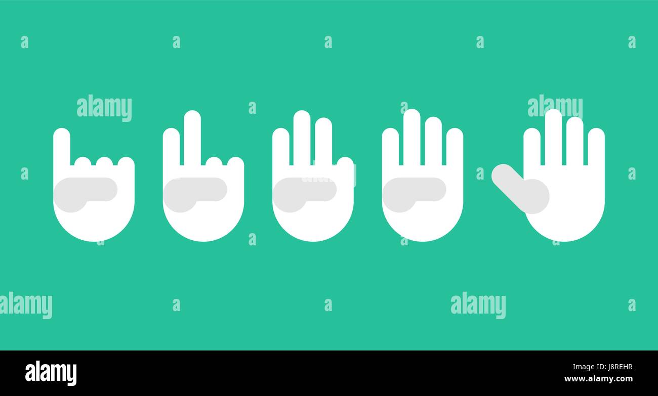 Boxing referee count Stock Vector Images - Alamy