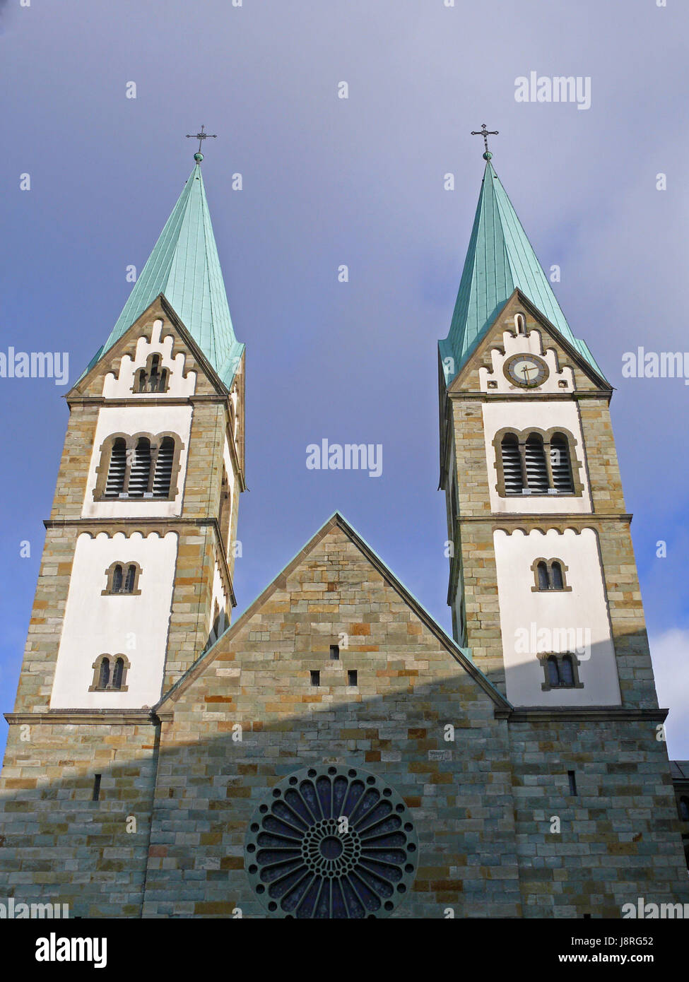 church, basilica, place of pilgrimage, church, circle, basilica Stock ...