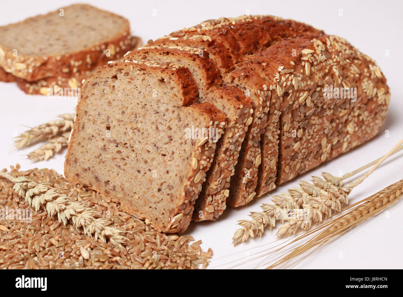multigrain bread sliced Stock Photo - Alamy