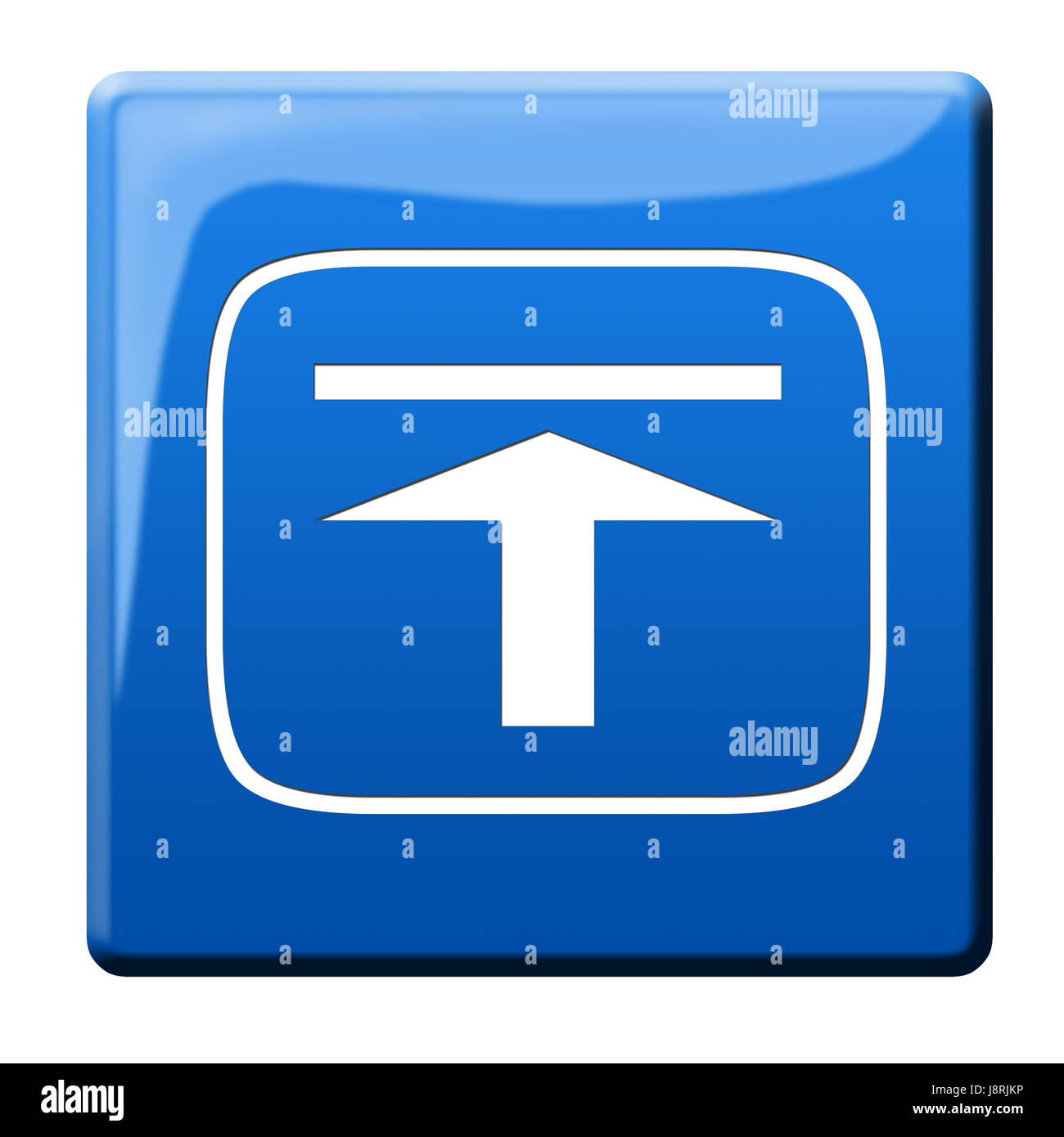 upstairs, high pressure area, super, first class, stop, pictogram ...