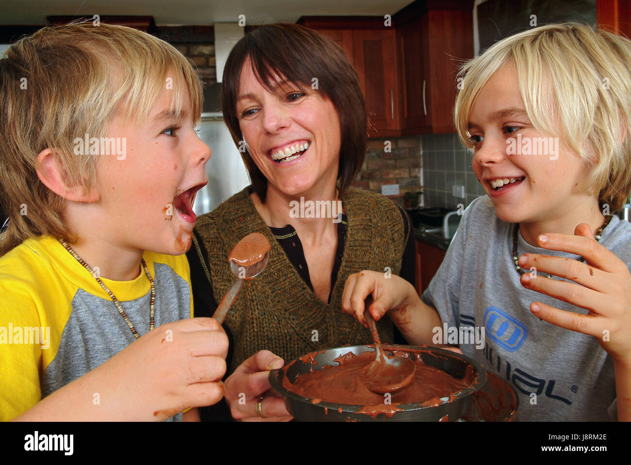 Jenny Lewis cooking at her home in Eastington, near Stroud ...