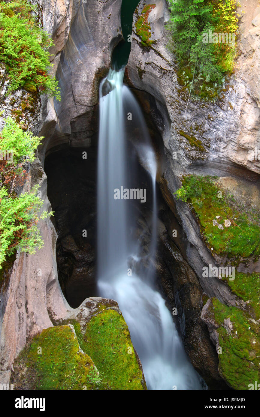 park, waterfall, canada, Canyon, national, falls, beautiful ...
