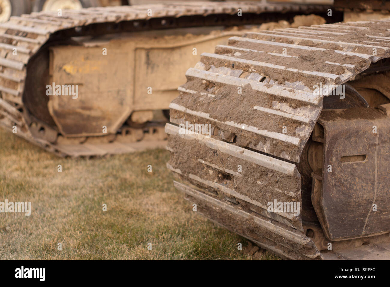 track, hydraulic, excavator, construction, big, large, enormous ...