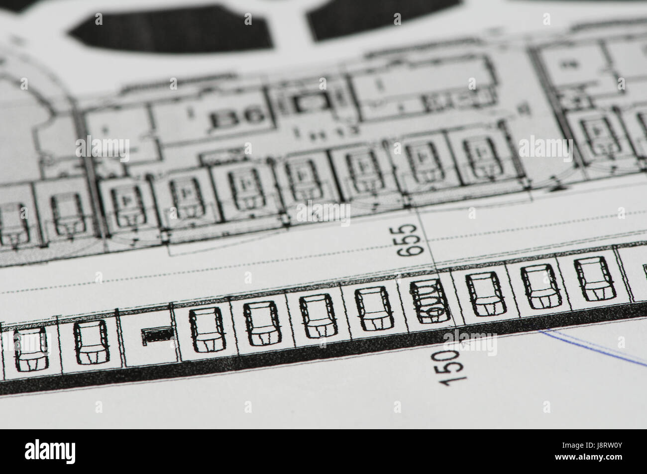 blue, house, building, architectural, composition, model, design ...