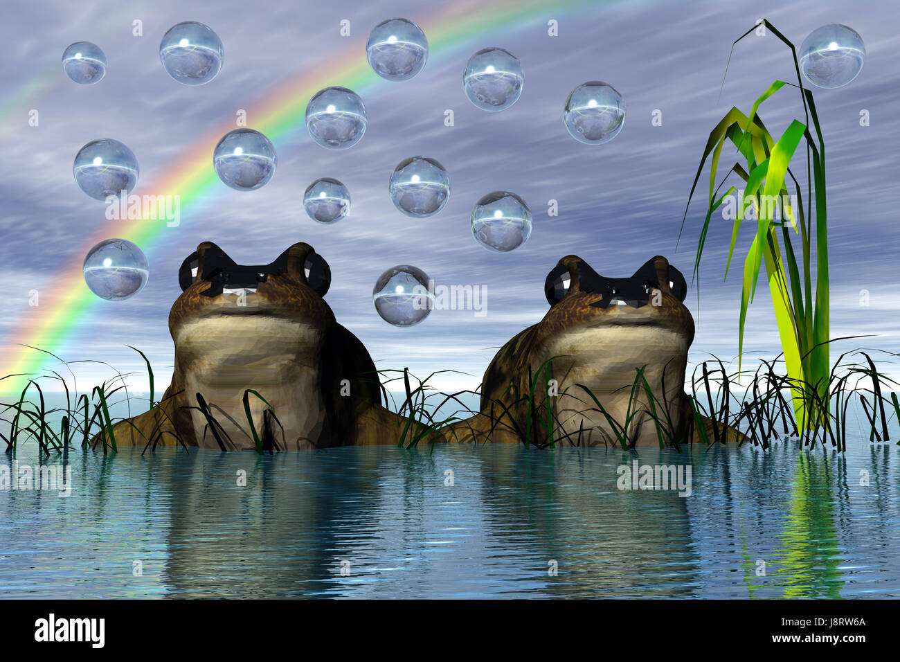 Frogs graphic hi-res stock photography and images - Alamy