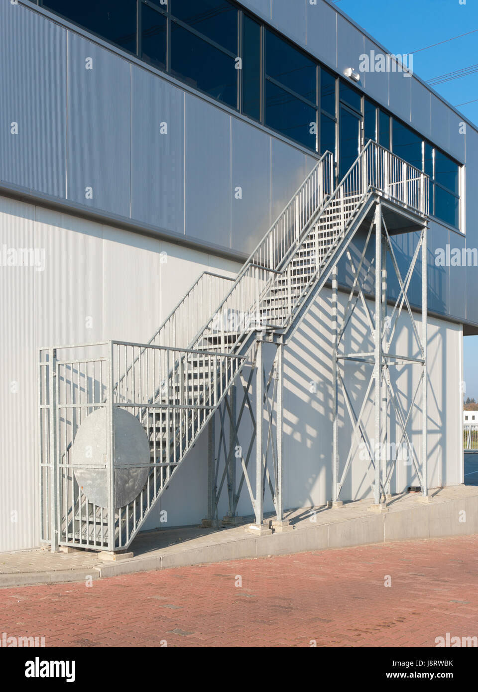 stairs, iron, metal, ladder, security, safety, building, industry ...