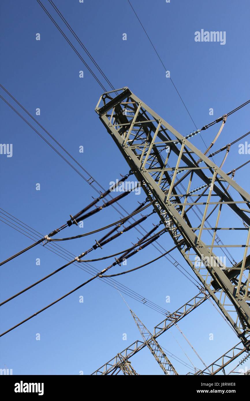 blue, beautiful, beauteously, nice, power station, energy, power ...