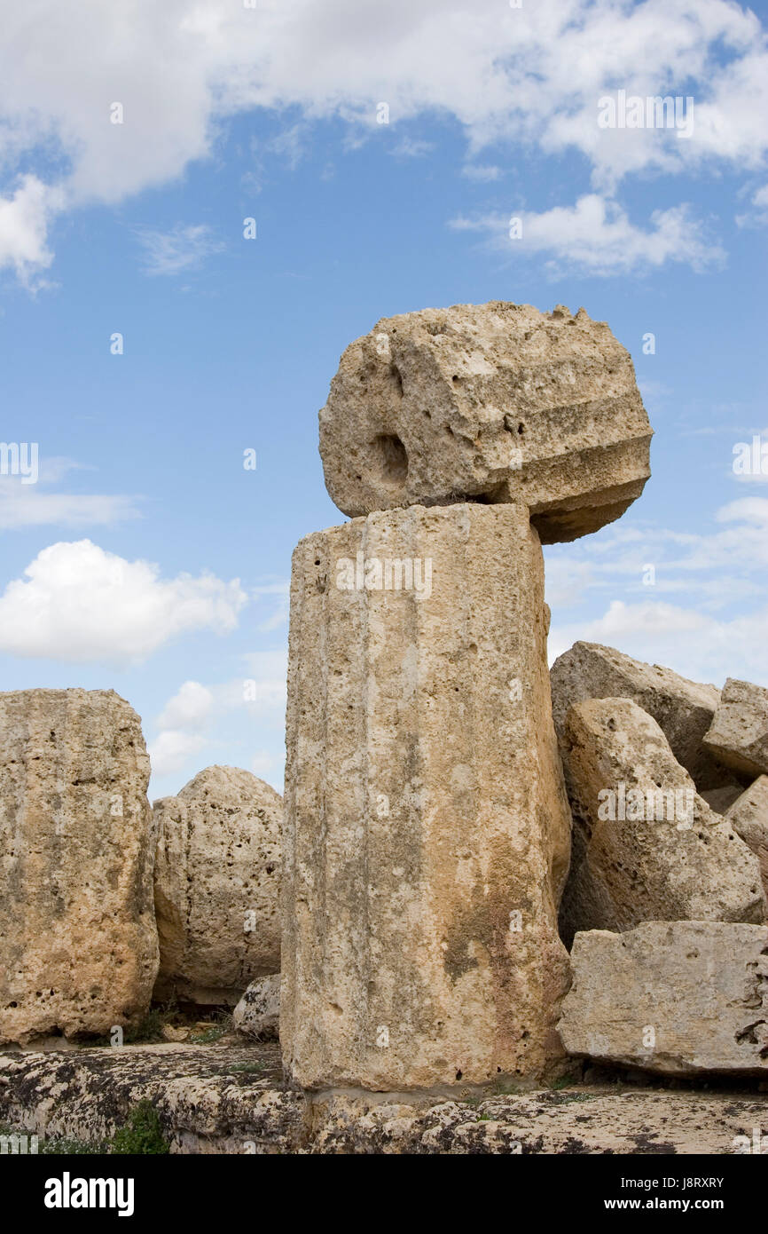 religion, religious, temple, famous, columns, water, mediterranean ...