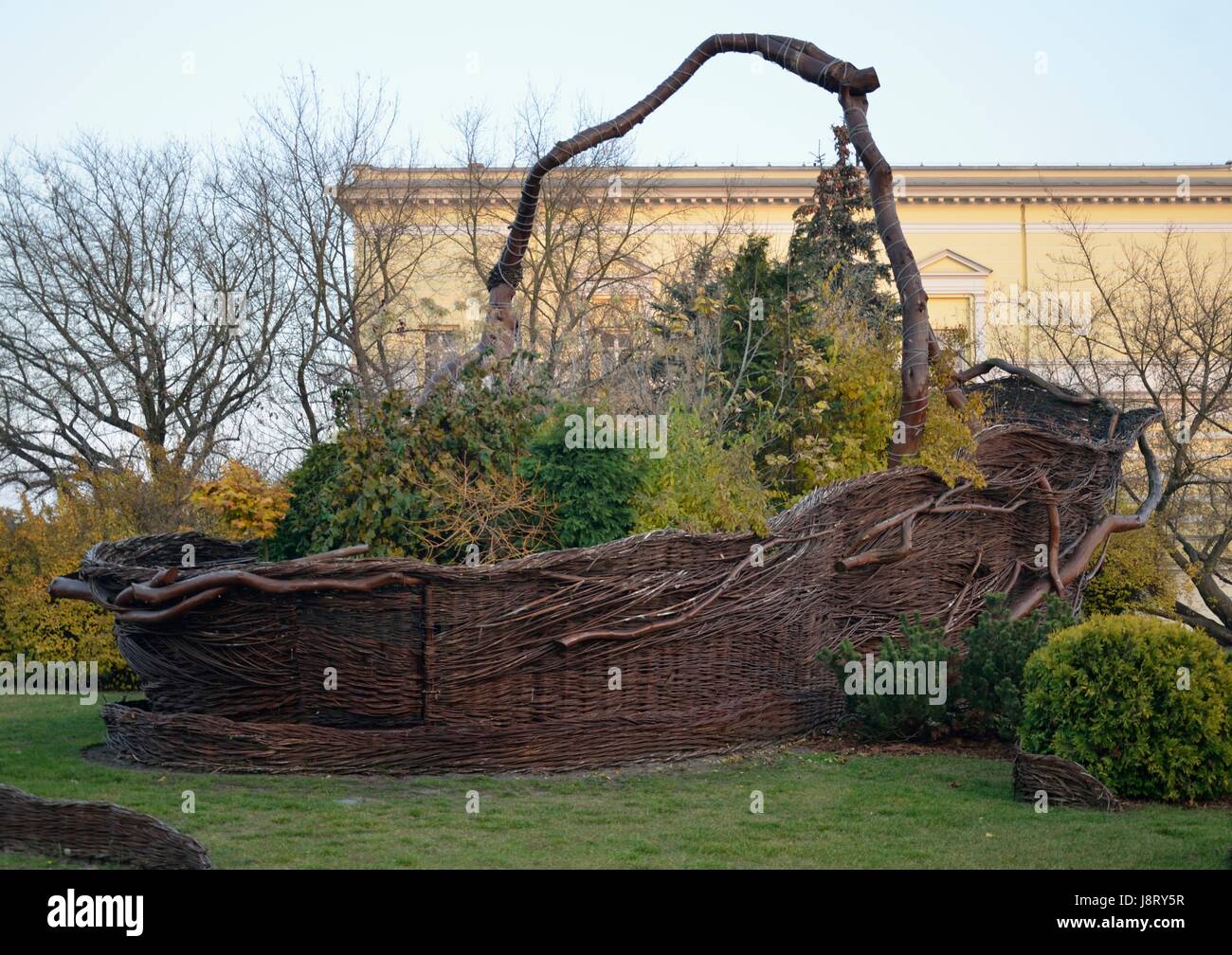 poland, wicker basket, sightseeing, poland, plait, lichens, wicker ...