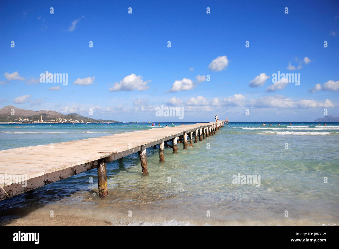 beach, seaside, the beach, seashore, mallorca, water, mediterranean ...