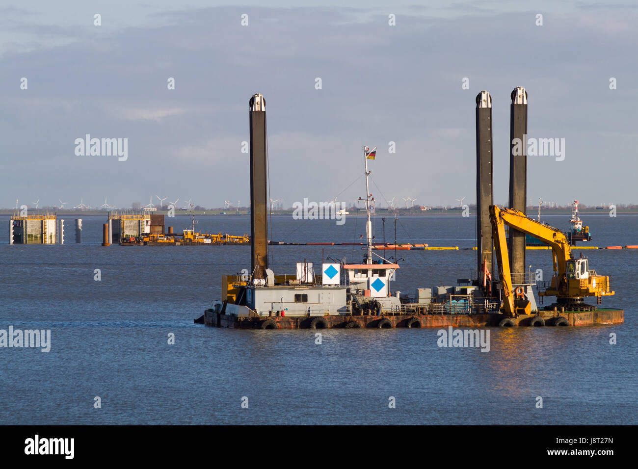 Wasserbaustelle hi-res stock photography and images - Alamy