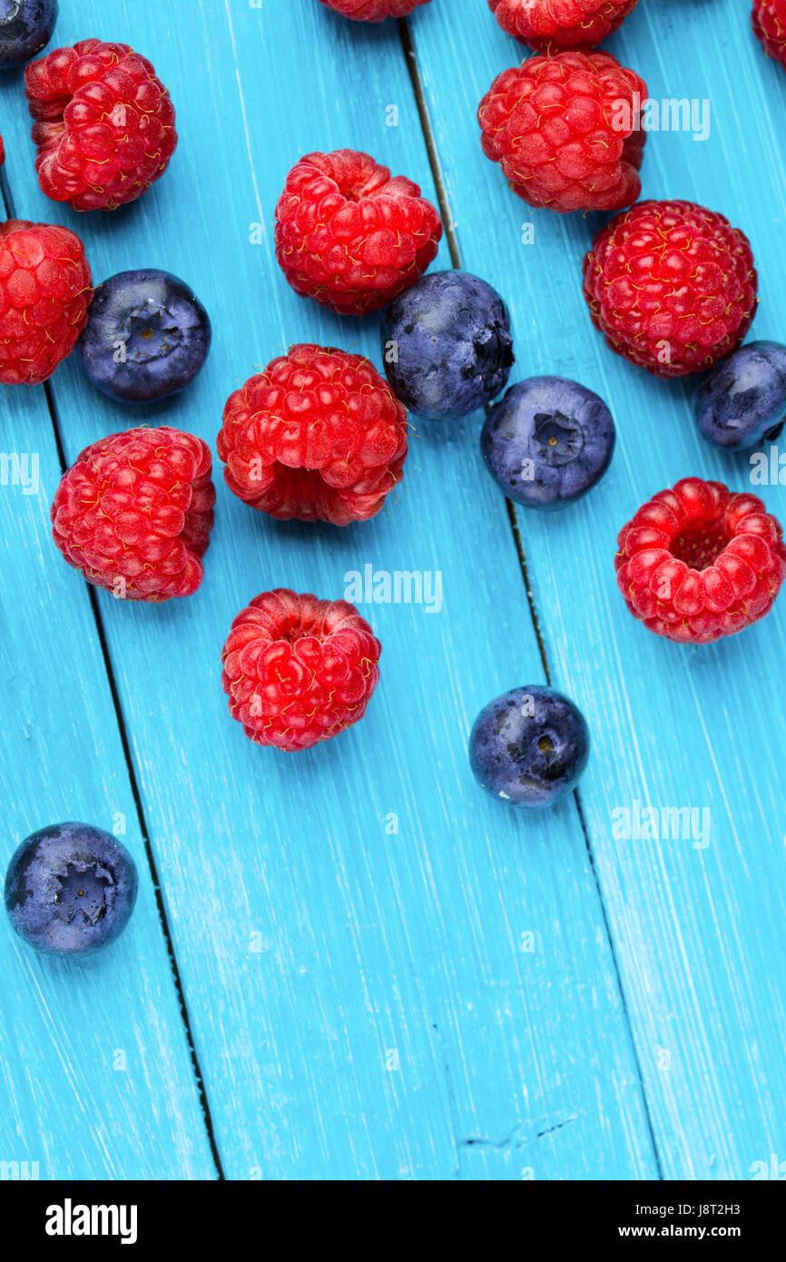 Blue background fruit hi-res stock photography and images - Alamy