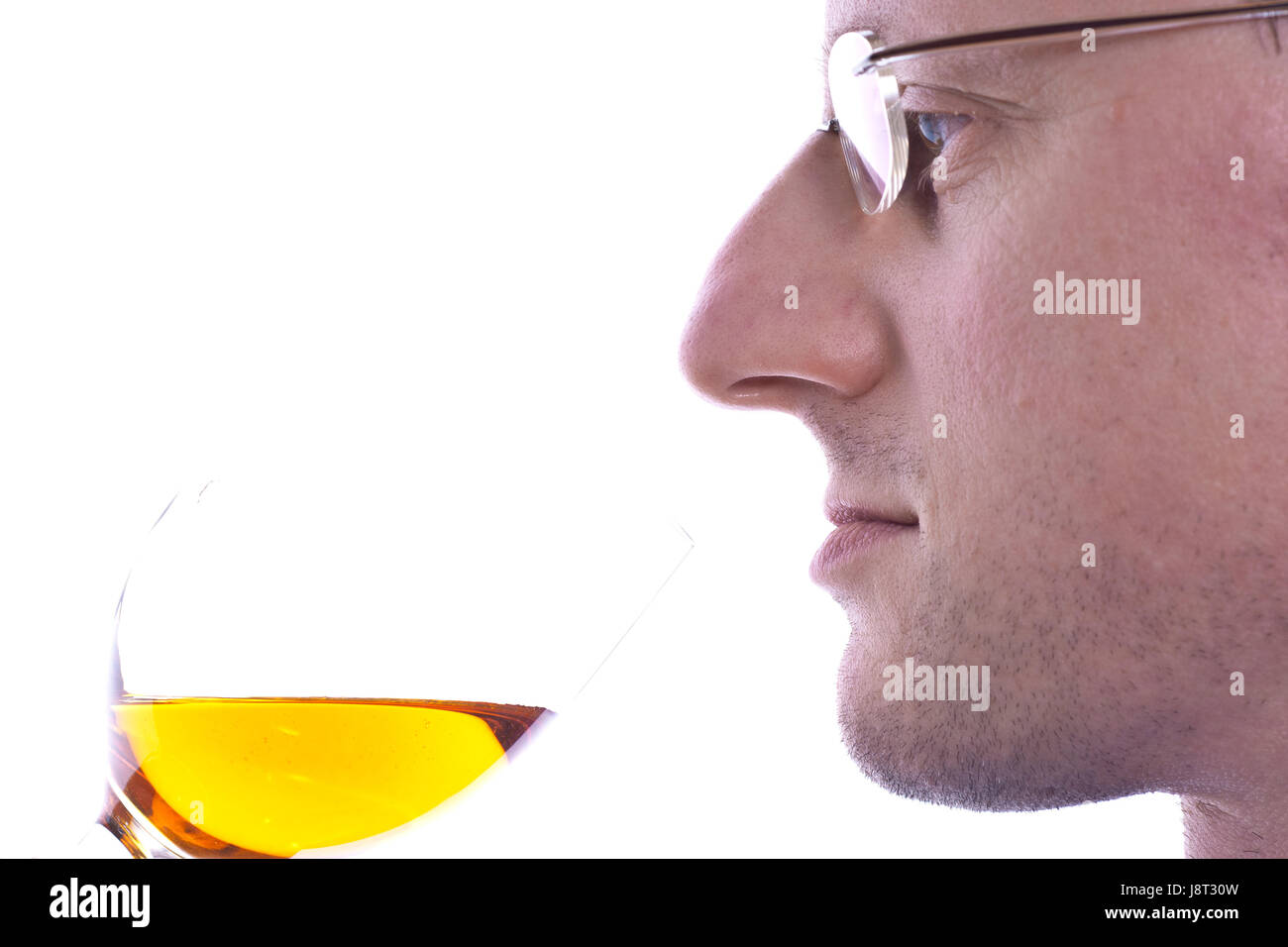 man does enjoy wine Stock Photo - Alamy