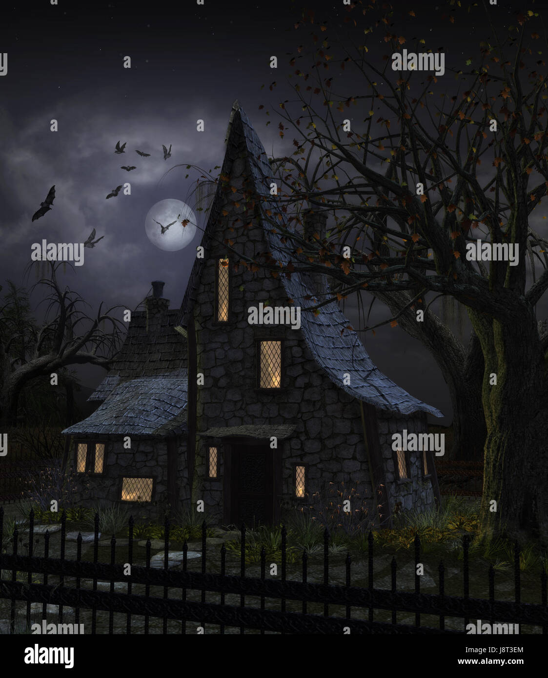 Haunted house dark scary atmosphere hi-res stock photography and images ...