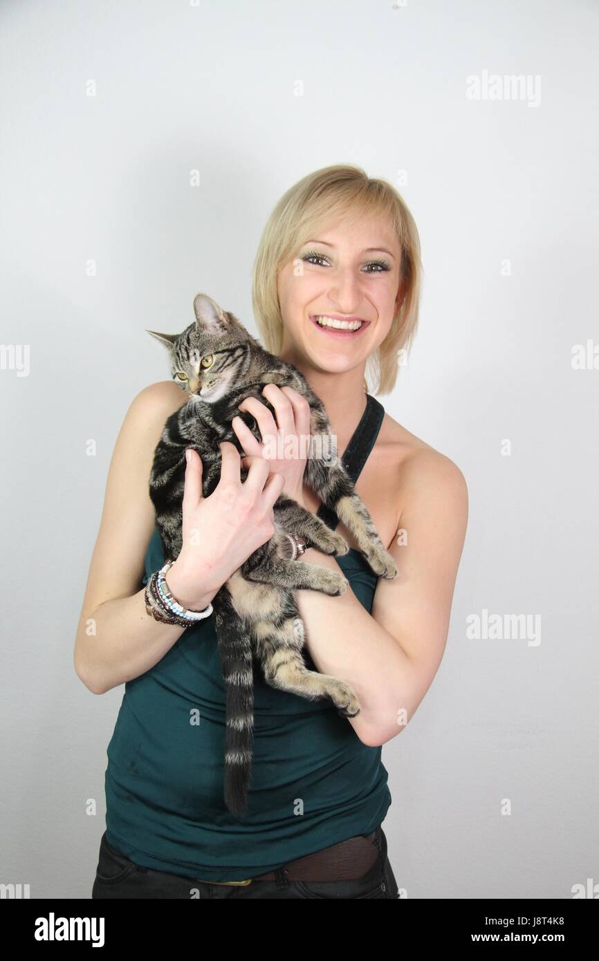 friendship, lady, female, pet, cat baby, kitten, whisker, pussycat, cat ...