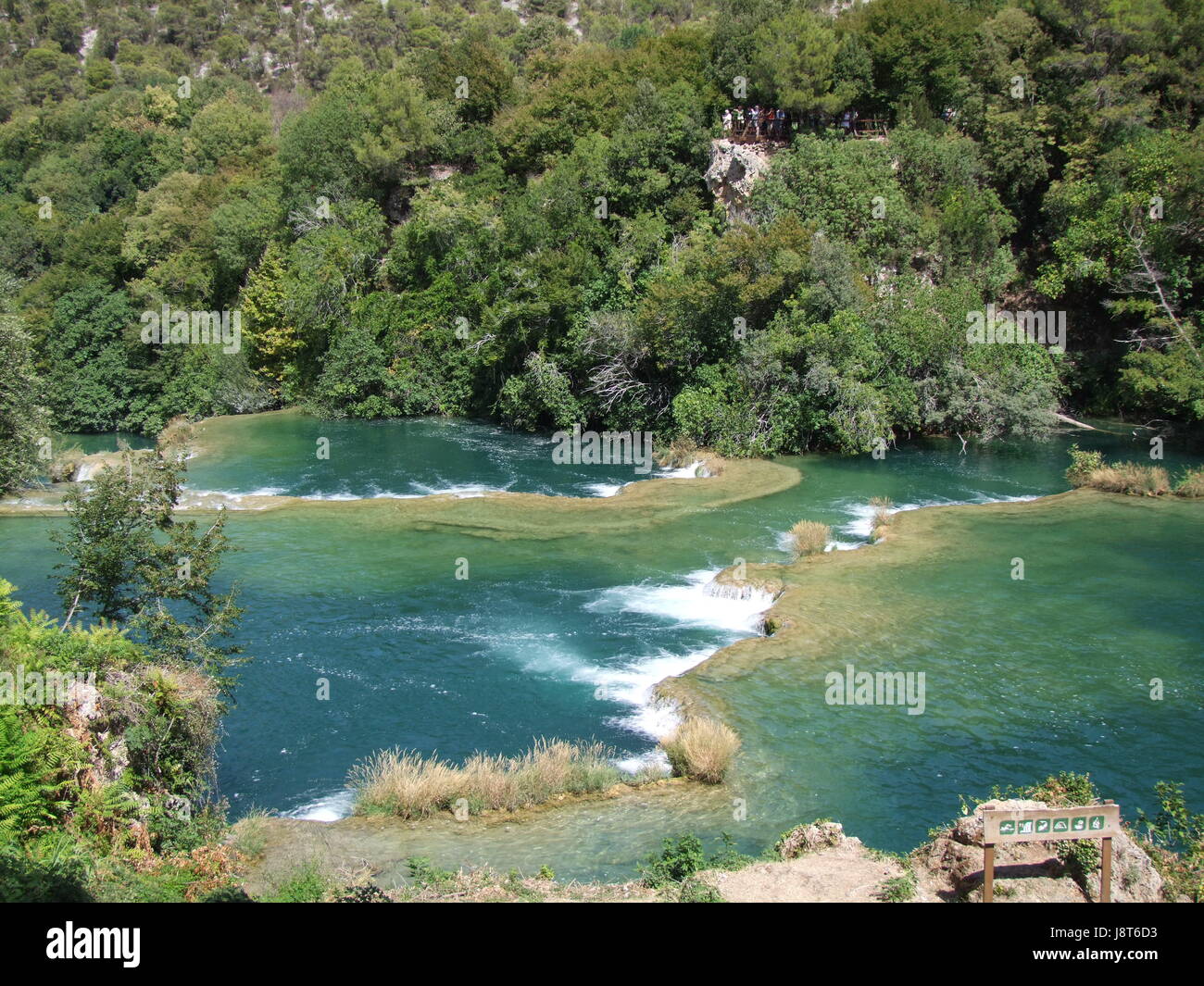 waterfall, croatia, waterfalls, conservation of nature, attraction ...