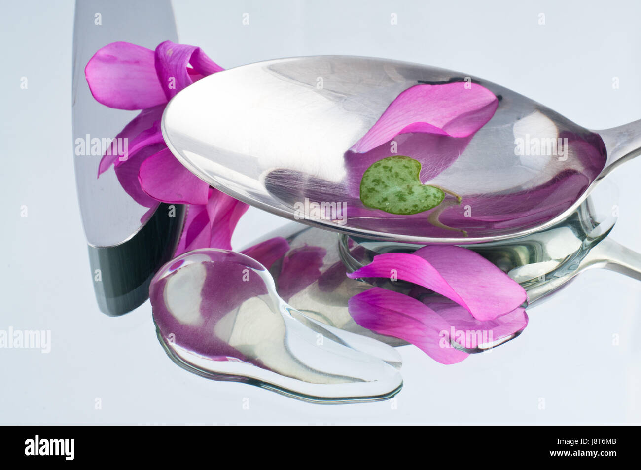 spoon and knife Stock Photo - Alamy
