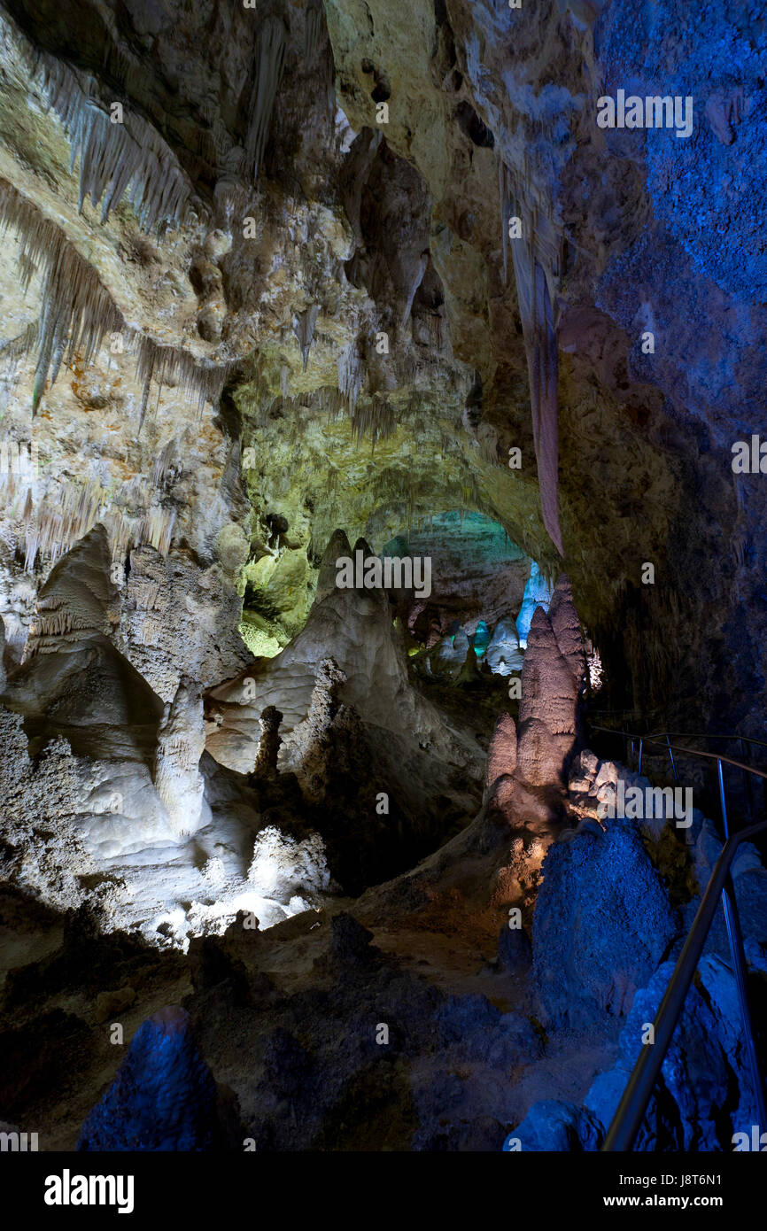 cave, rock, formations, underground, landmark, beautiful, beauteously ...