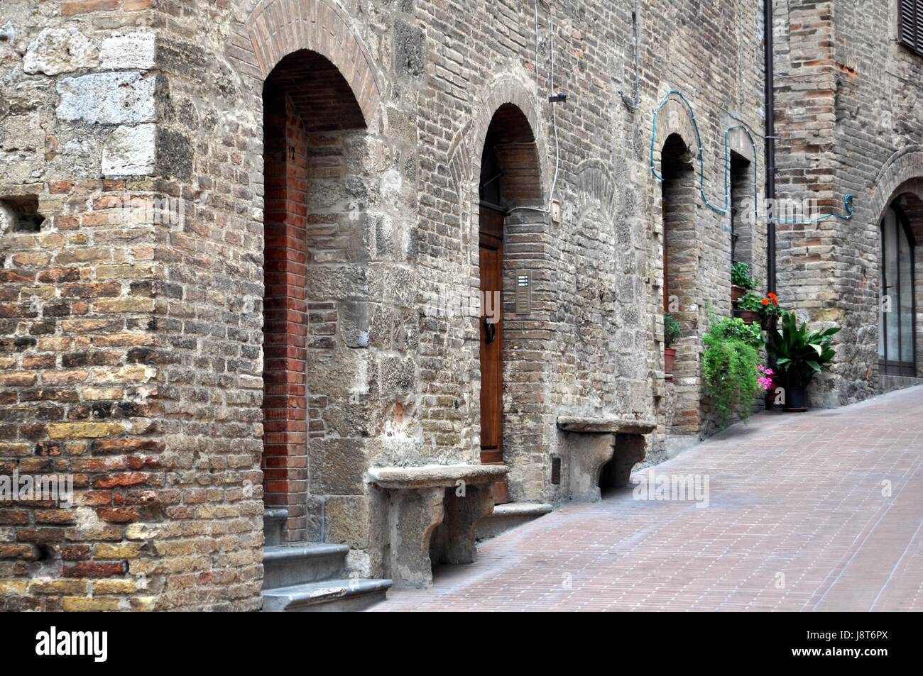 tower, historical, europe, tuscany, italy, building, buildings ...