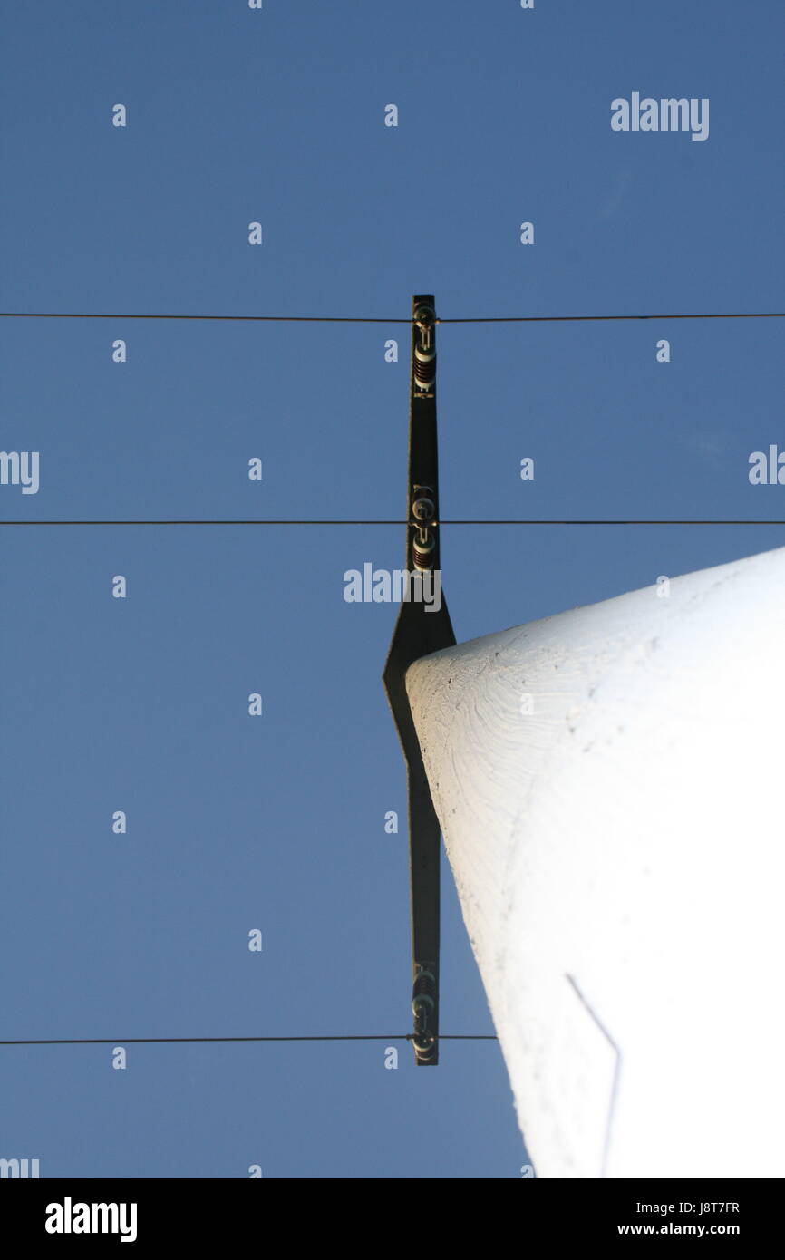 energy, power, electricity, electric power, current mast, stanchion ...