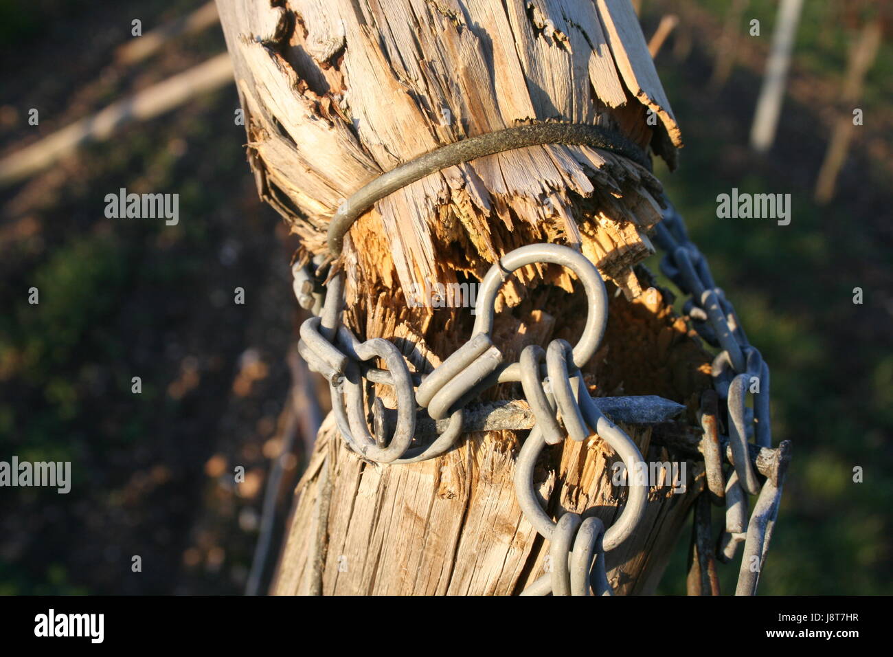 chain, pole, nail, wrecks, strength, force, breaking, fracture ...