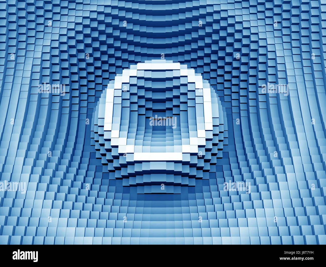 blue, shape, screen, geometry, abstract, distort, wallpaper, pattern ...