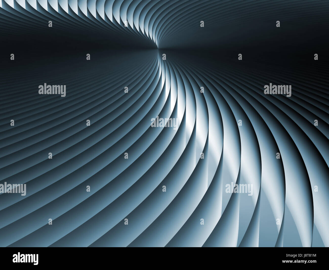 blue, colour, spiral, bend, screen, geometry, abstract, decorative ...