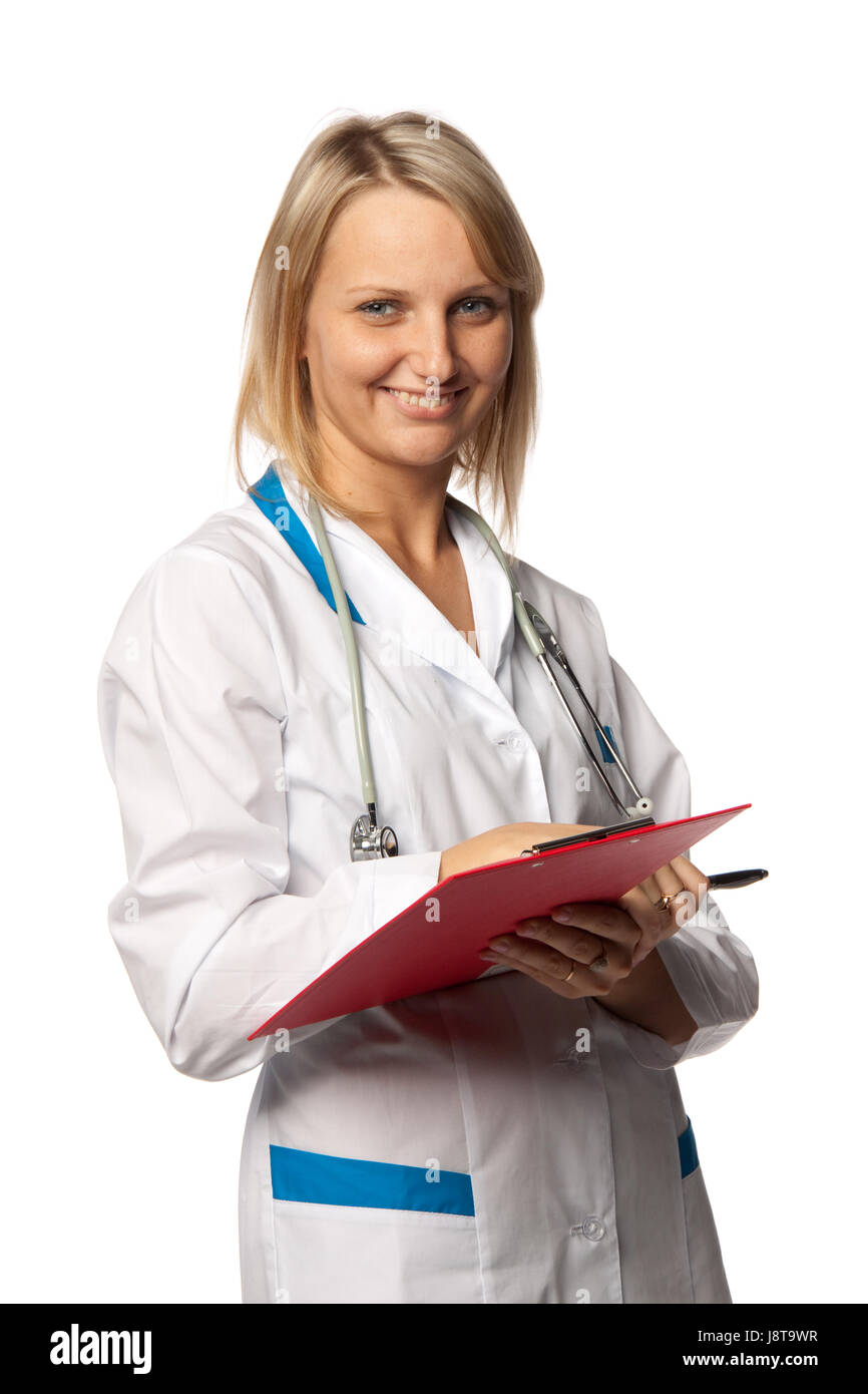 doctor, physician, medic, medical practicioner, woman, laugh, laughs ...