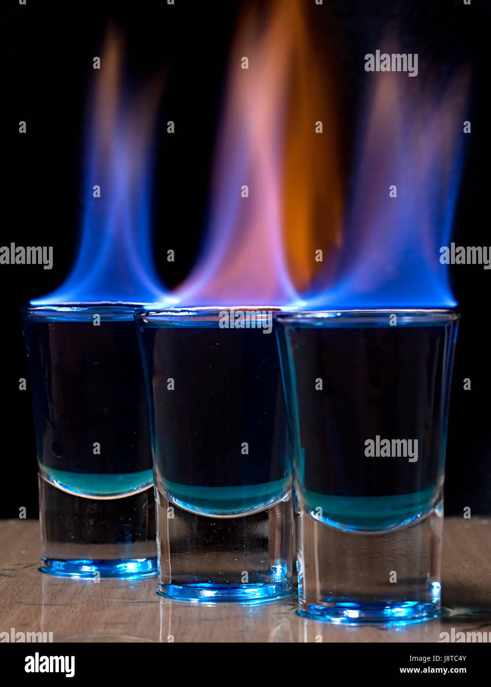 Alcohol Shots On Fire