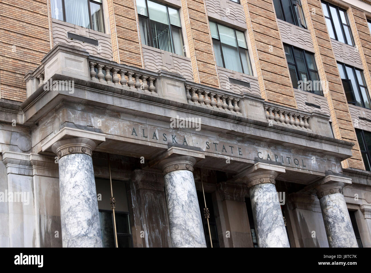 Alaska state capital building juneau hi-res stock photography and ...