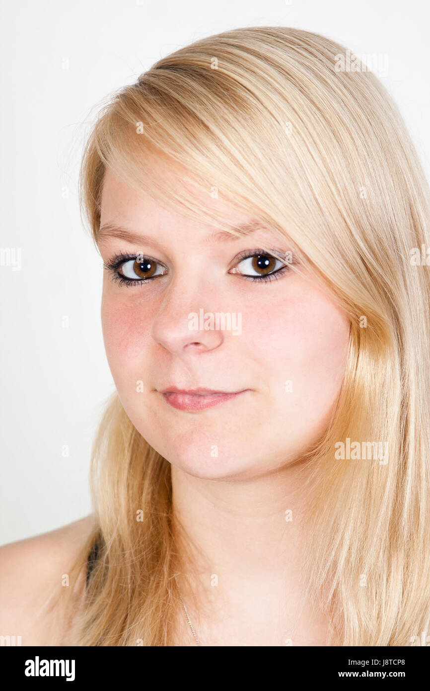 girl face closeup Stock Photo - Alamy