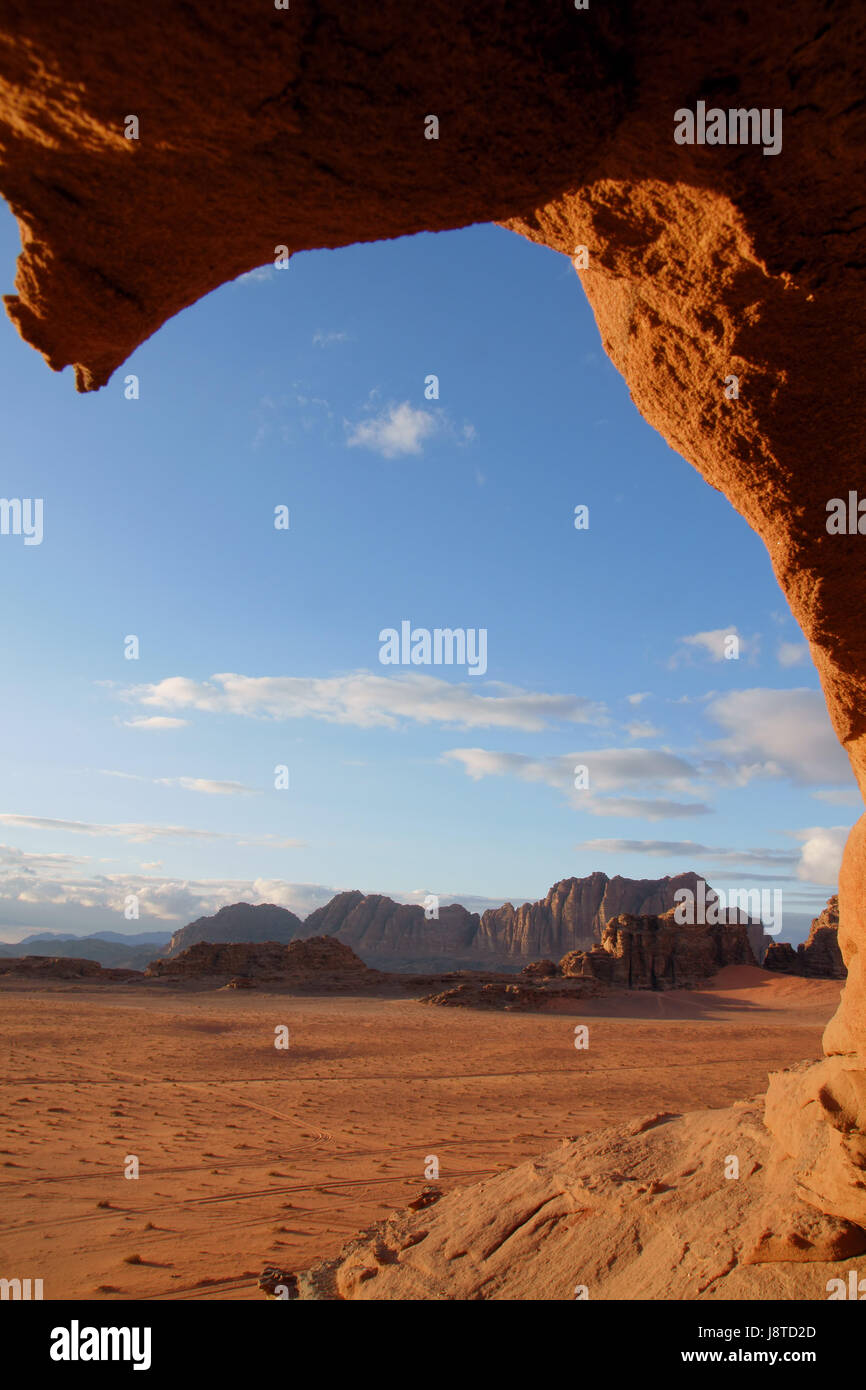 desert, wasteland, jordan, landscape, scenery, countryside, nature ...