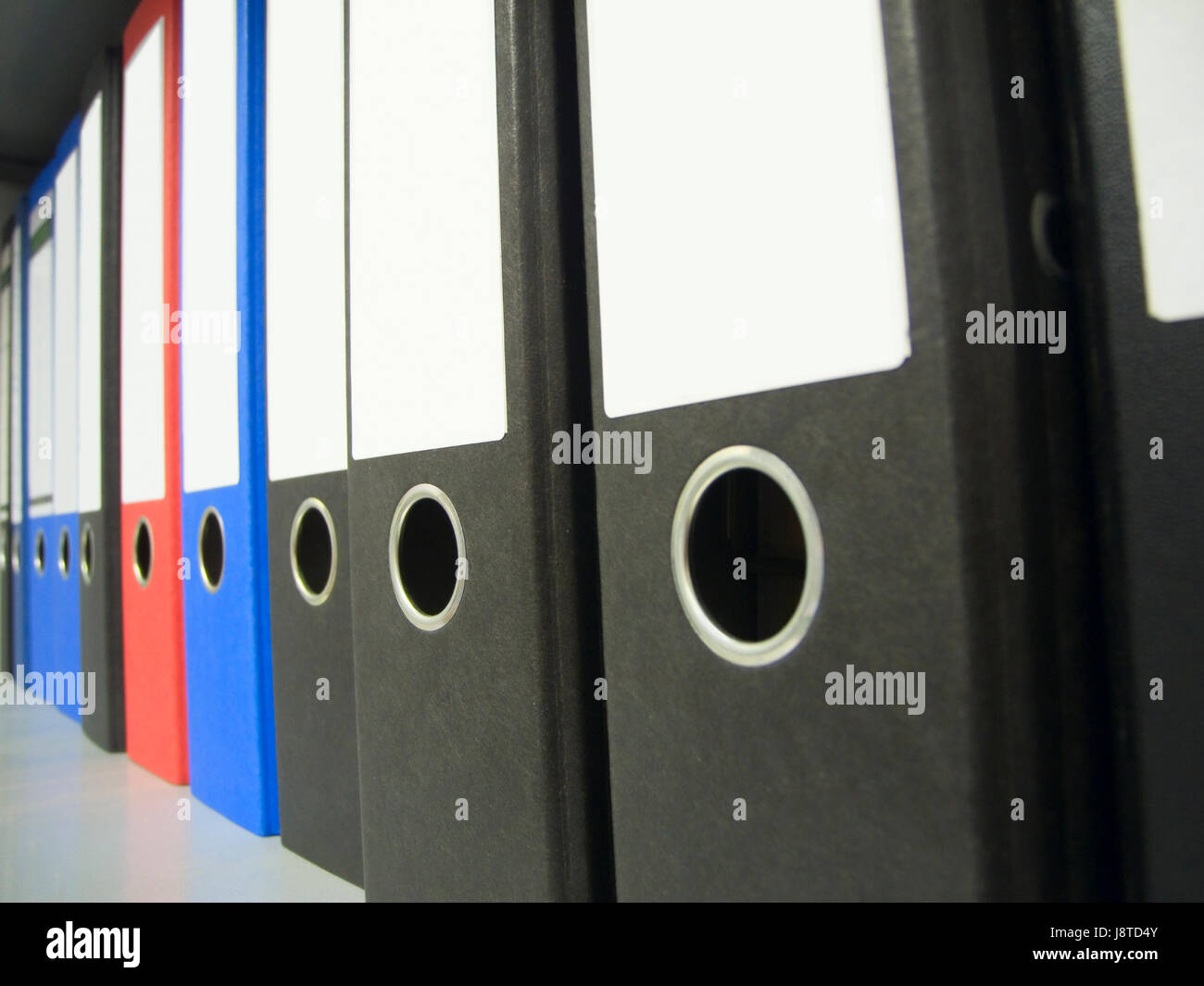 files in a row Stock Photo - Alamy