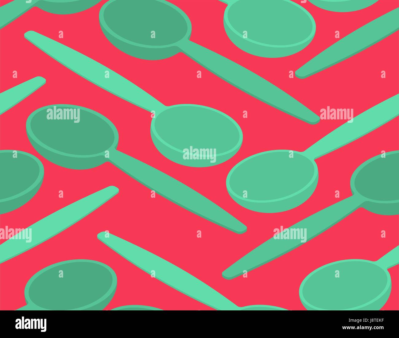 Spoon seamless pattern. Cutlery texture background ornament Stock ...