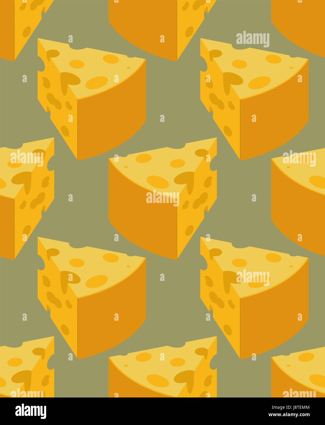 Piece Cheese seamless pattern. Milk product texture. Food background ...