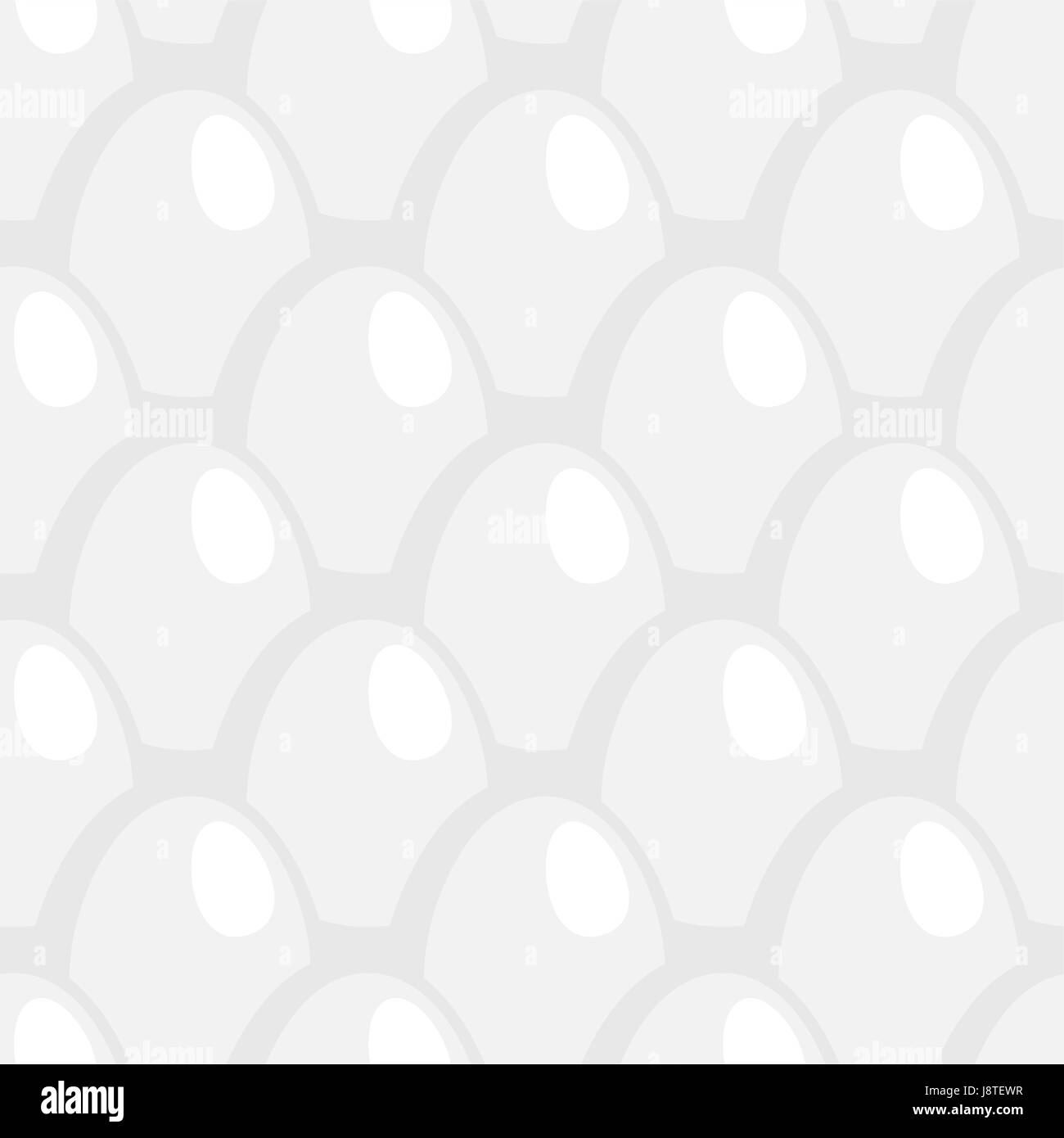 White Egg seamless pattern ornament . Eggs background texture Stock ...