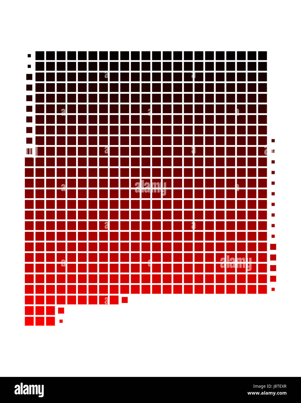 usa, america, illustration, angular, square, card, spotted, dot, state ...