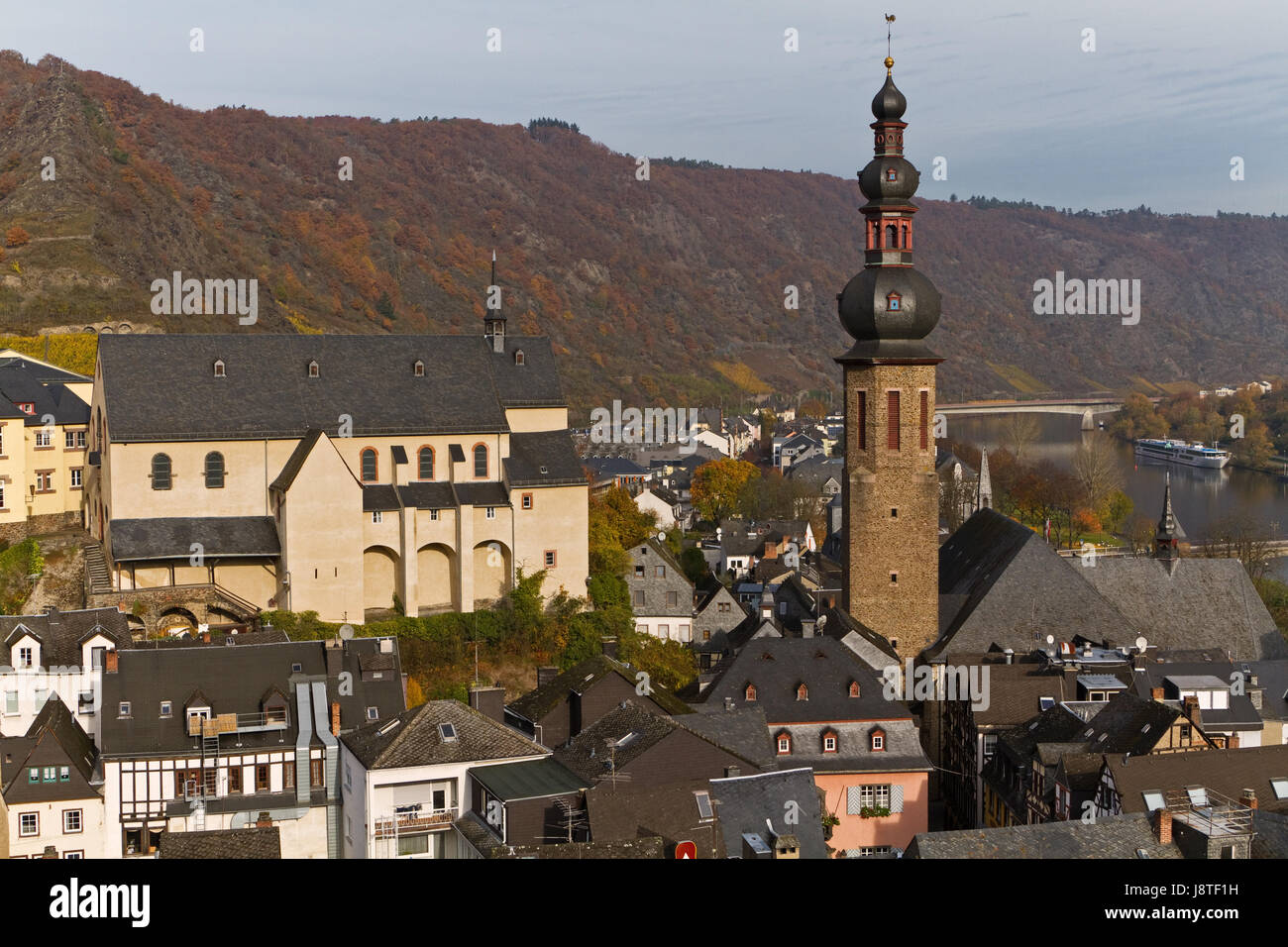 capuchin monastery in cochem Stock Photo - Alamy
