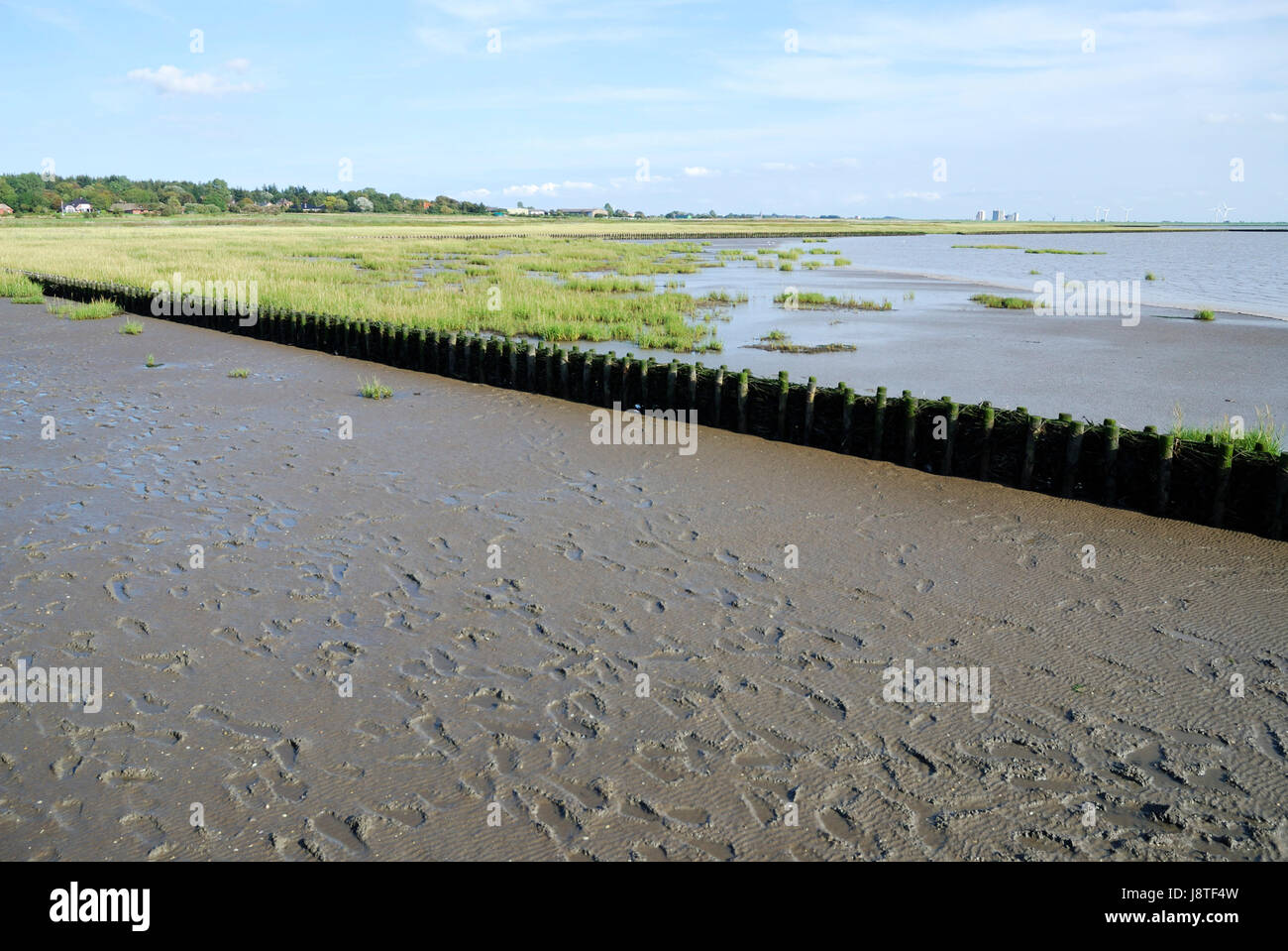 germany, german federal republic, tidelands, horizon, beach, seaside ...