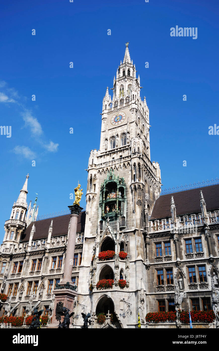 tower, city, town, monument, famous, europe, bavaria, sightseeing ...