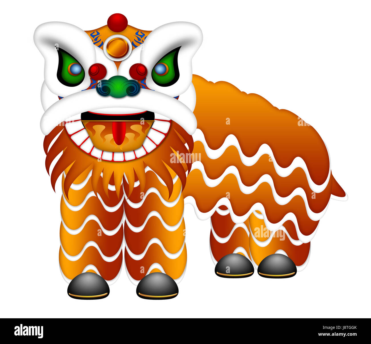Japan lion dance japan lion dance hi-res stock photography and images ...