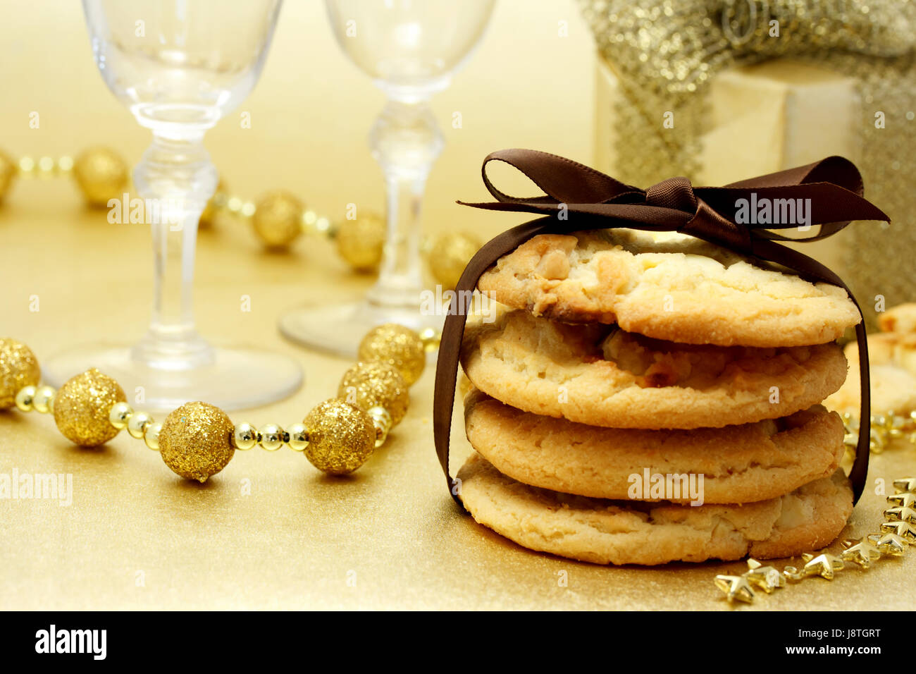 party, celebration, biscuits, cookies, wine glasses, snack, glass ...