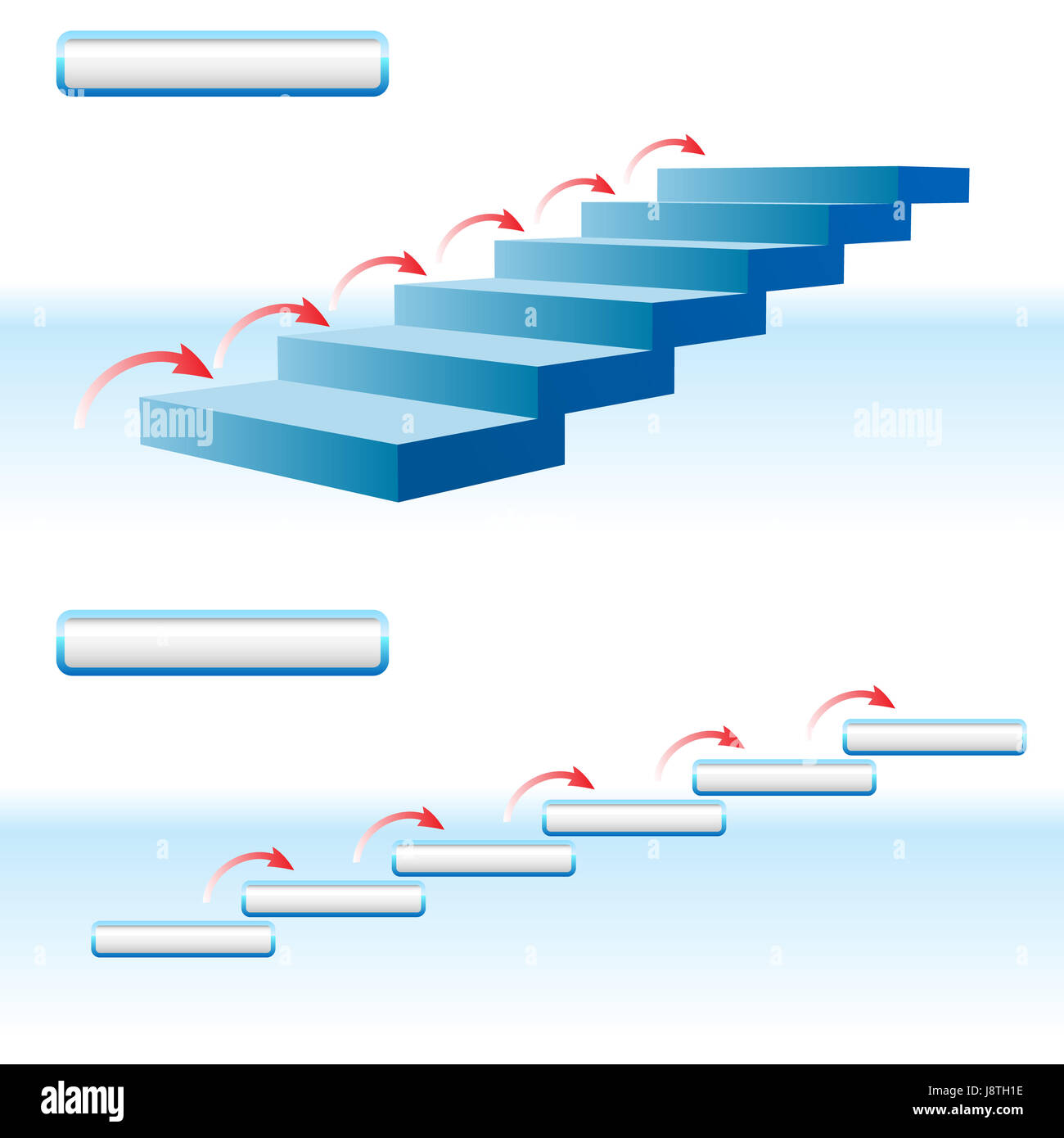 blue, stairs, motion, postponement, moving, movement, walk, go, going ...